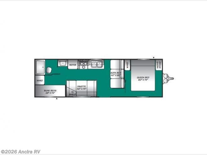 2006 Fleetwood Mallard Travel Trailer Floor Plans | Viewfloor.co