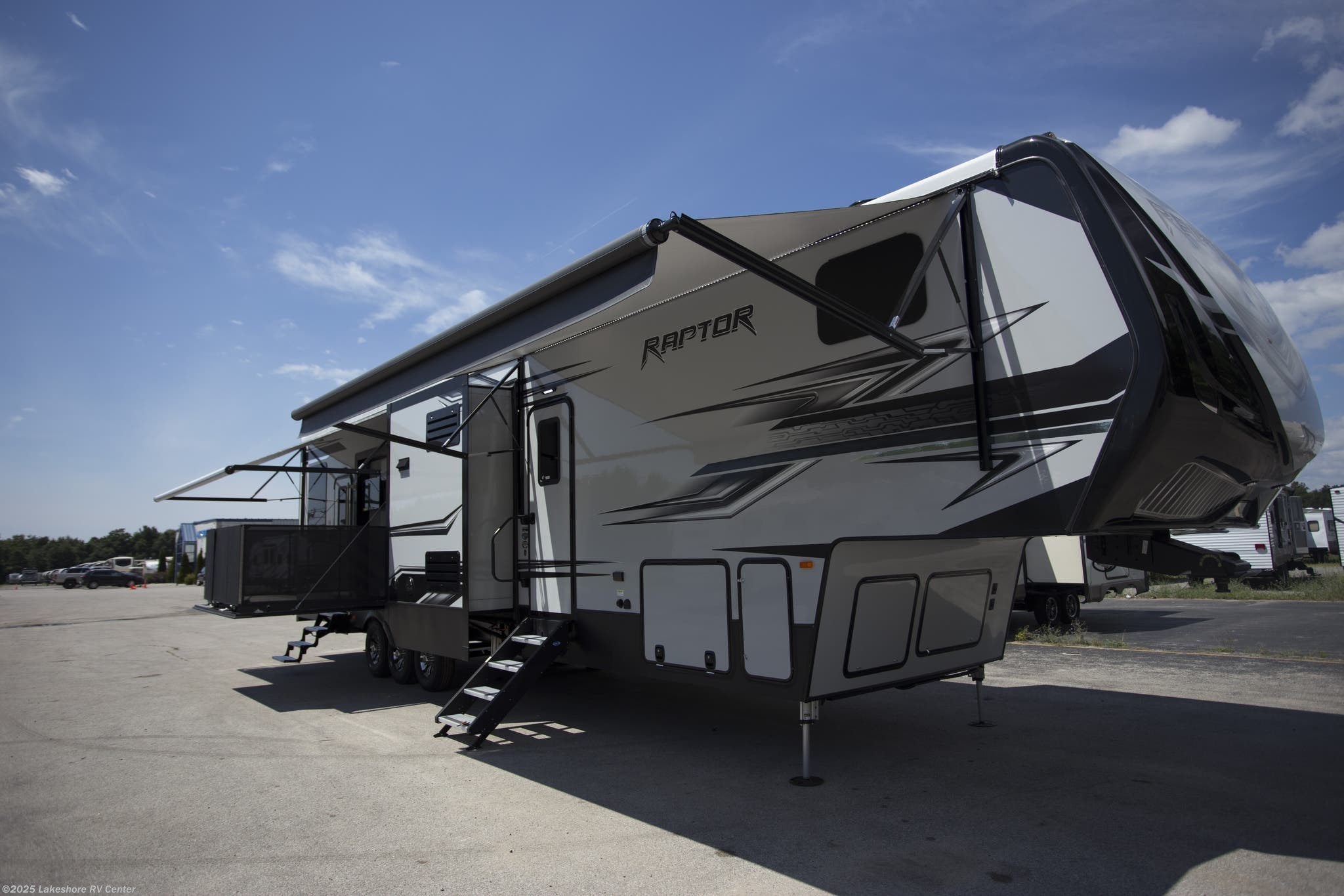 Find complete specifications for Keystone Raptor RVs Here