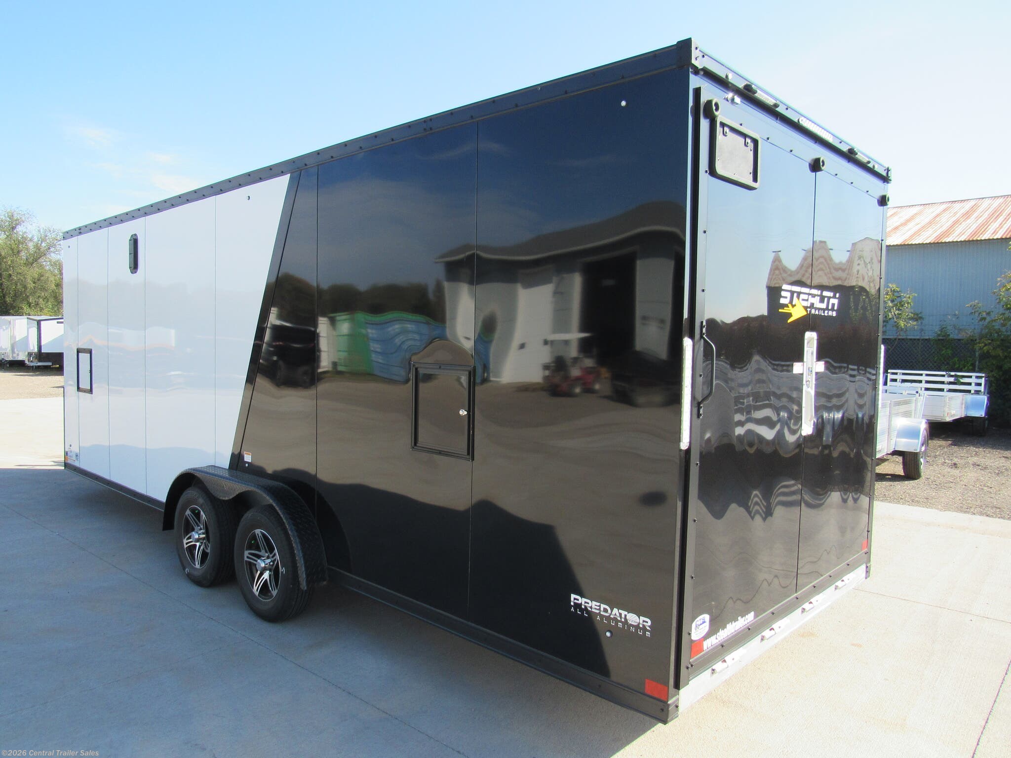 7x27 Snowmobile Trailer for sale | New Stealth Predator | TrailersUSA