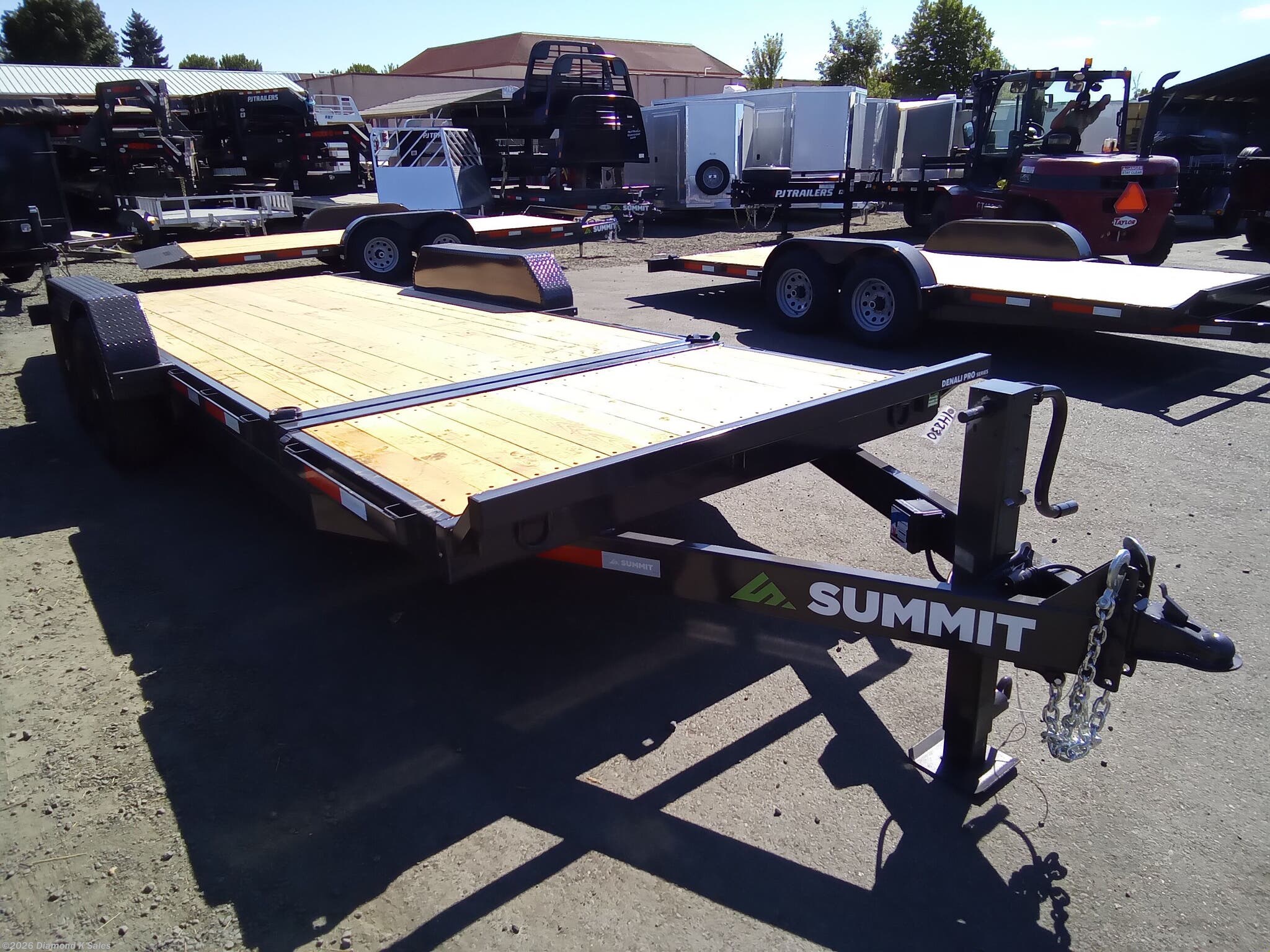 7x20 Tilt Deck Trailer for sale | New Summit Trailer Denali Pro 7 X 20 ...