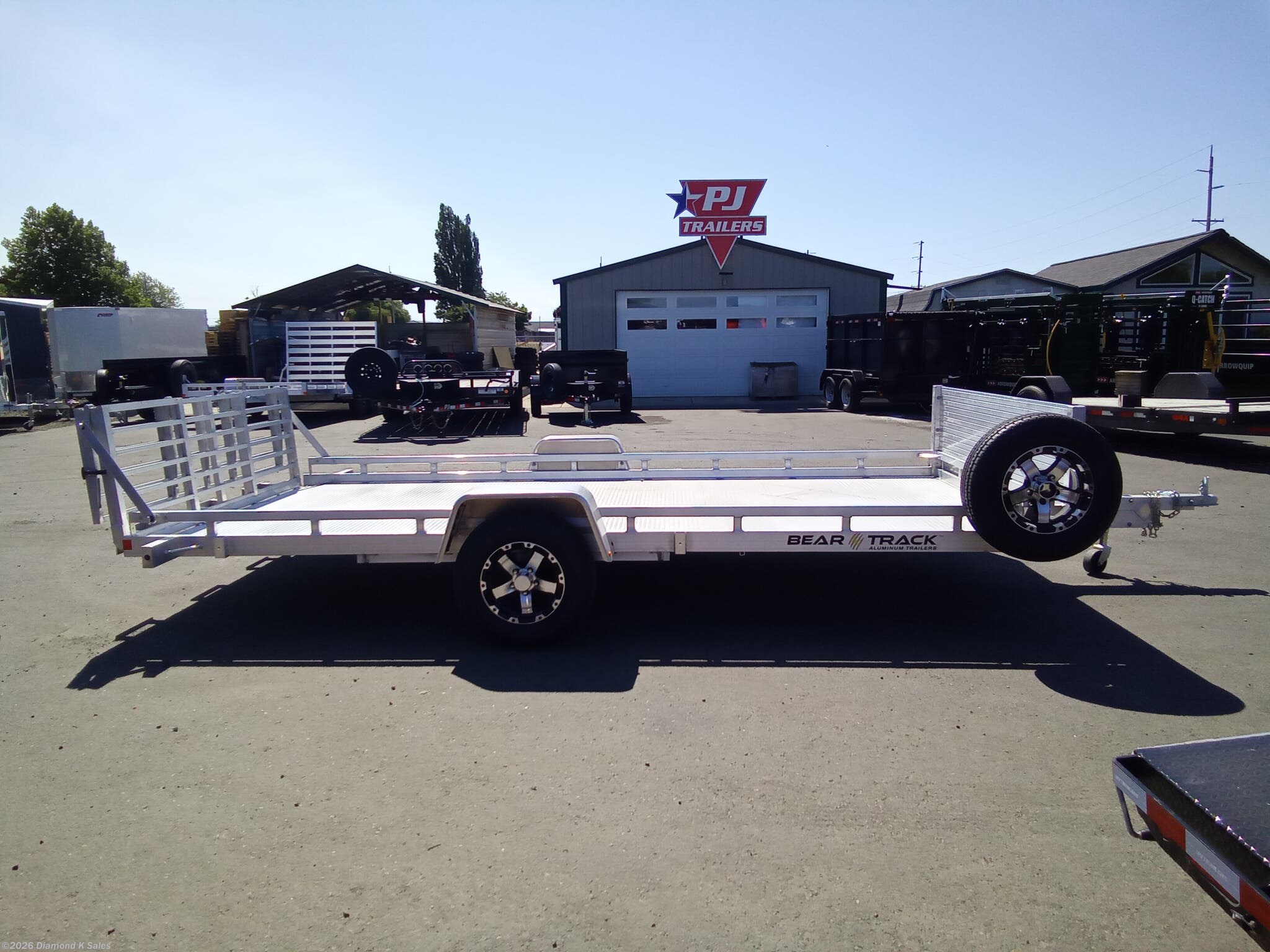 6x14 Vehicle Tilt Deck Trailer for sale | New Bear Track 81" x 176" 3K ...