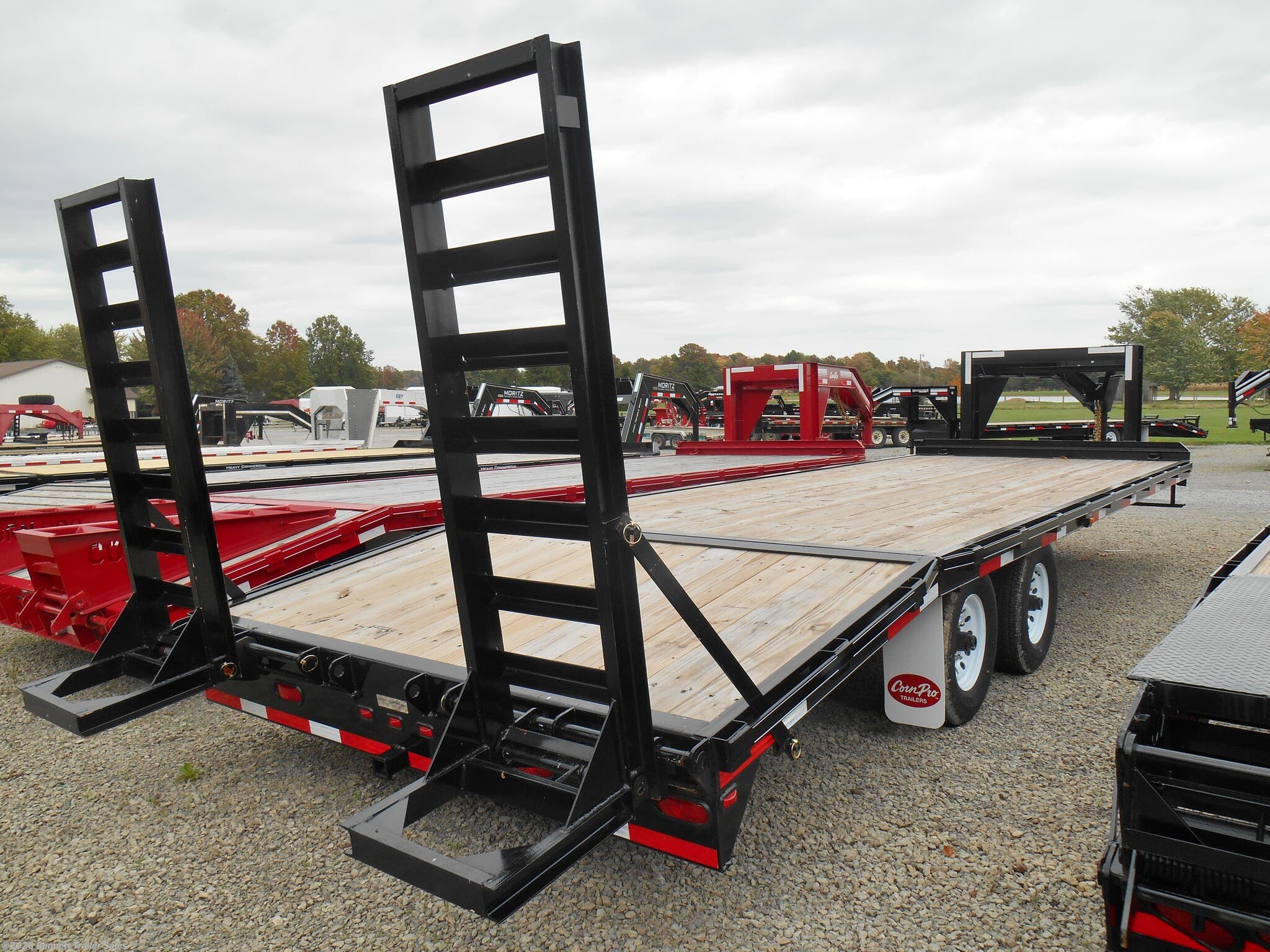 8x25 Flatbed/Flat Deck (Heavy Duty) Trailer for sale | New CornPro 20 ...