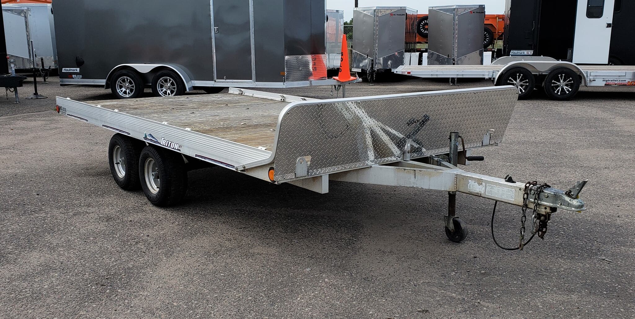 ATV 2007 Triton Trailers USED Triton 3 Place ATV Trailer TrailersUSA ATV 2007 Triton Trailers USED Triton 3 Place ATV Trailer TrailersUSA