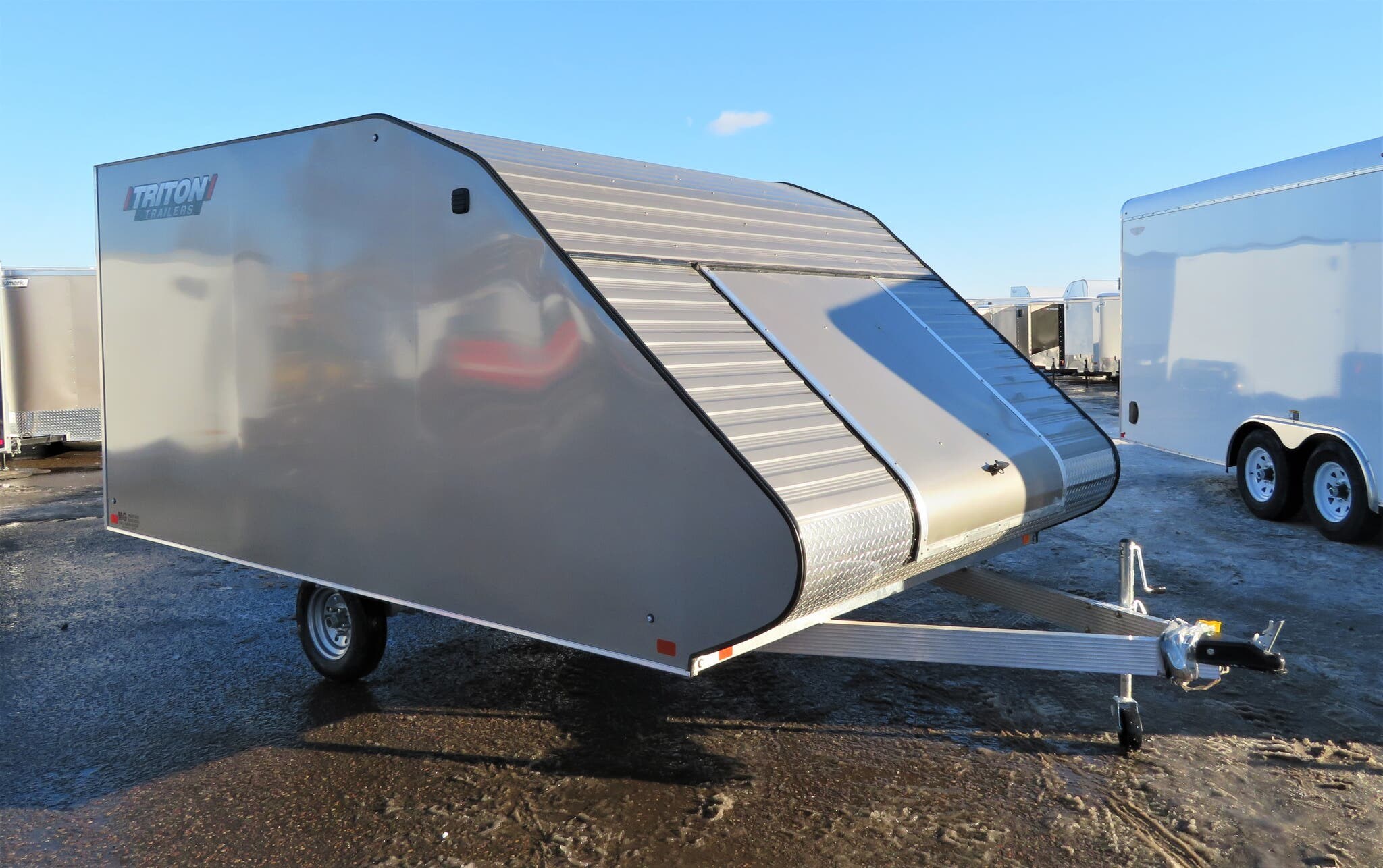 Snowmobile 2020 Triton Trailers TC128 Enclosed Snowmobile Trailer Snowmobile 2020 Triton Trailers TC128 Enclosed Snowmobile Trailer