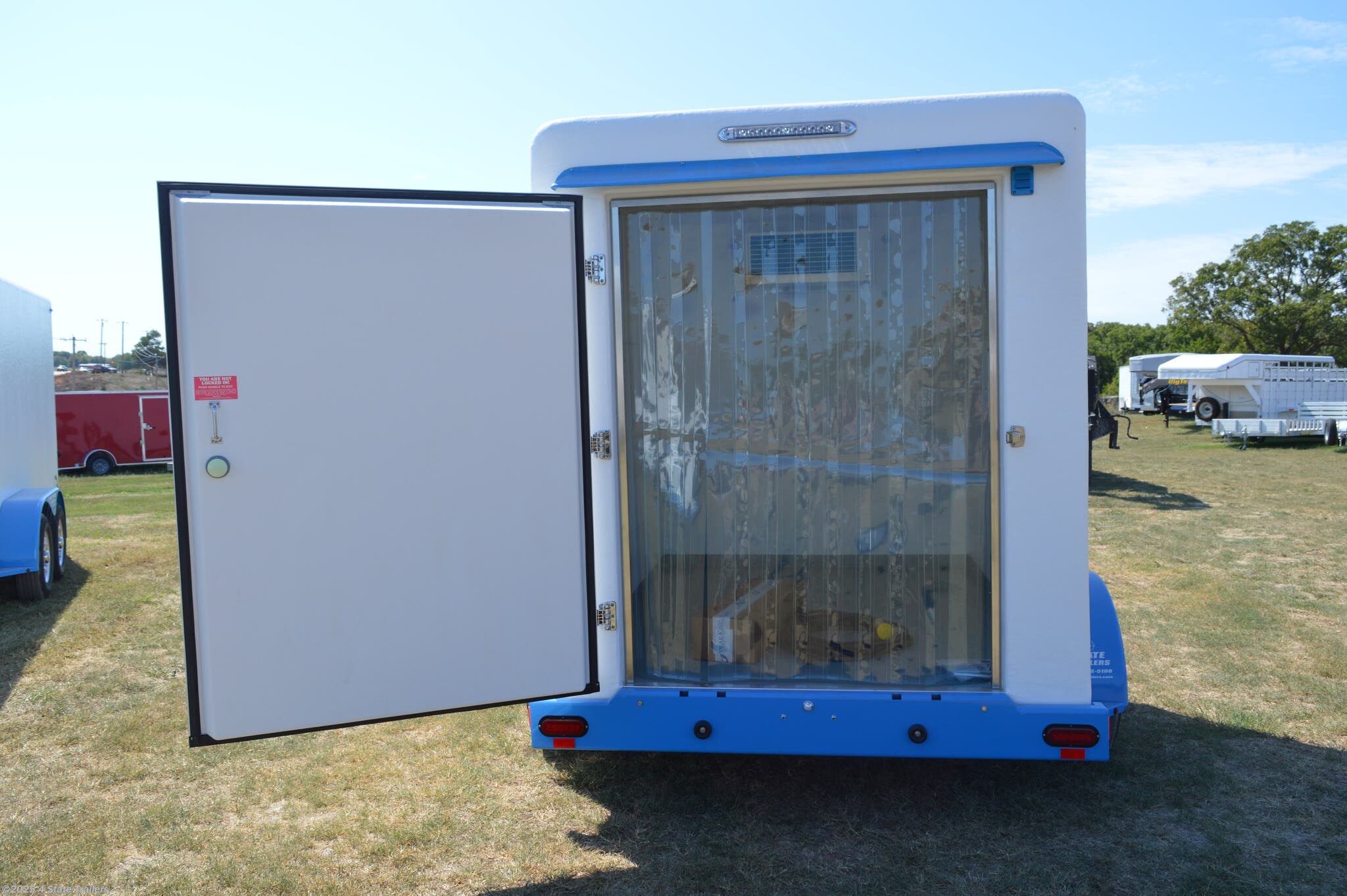 6x8 Refrigerated Trailer for sale | New Polar King 6X8 FREEZER TRAILER ...