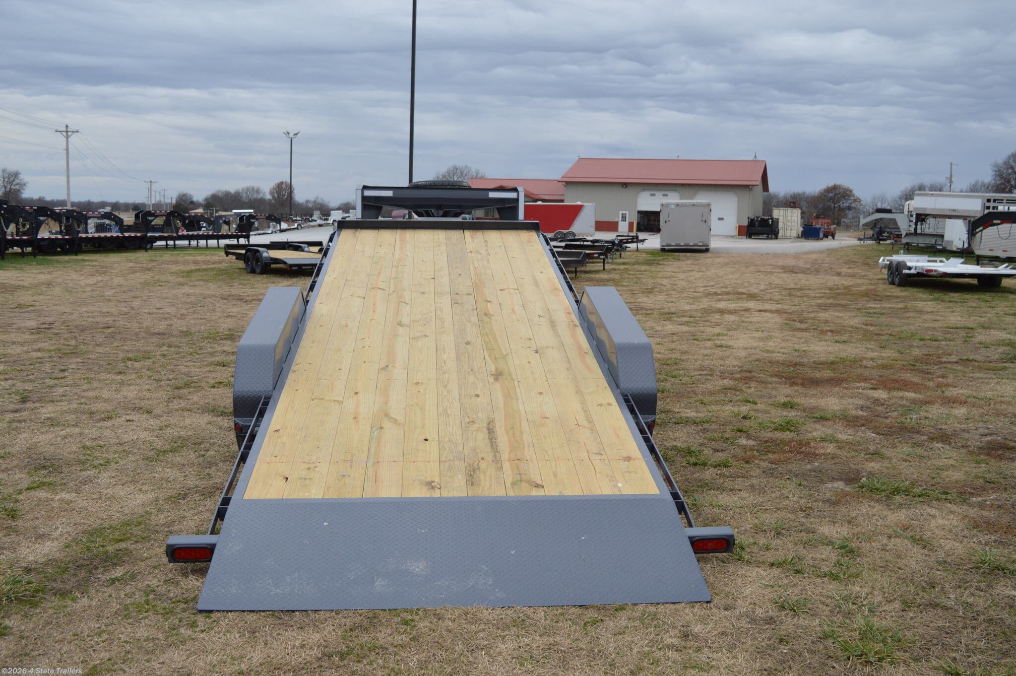 6x22 Tilt Deck Trailer for sale | New Friesen 83"X22' 14K Power Tilt ...