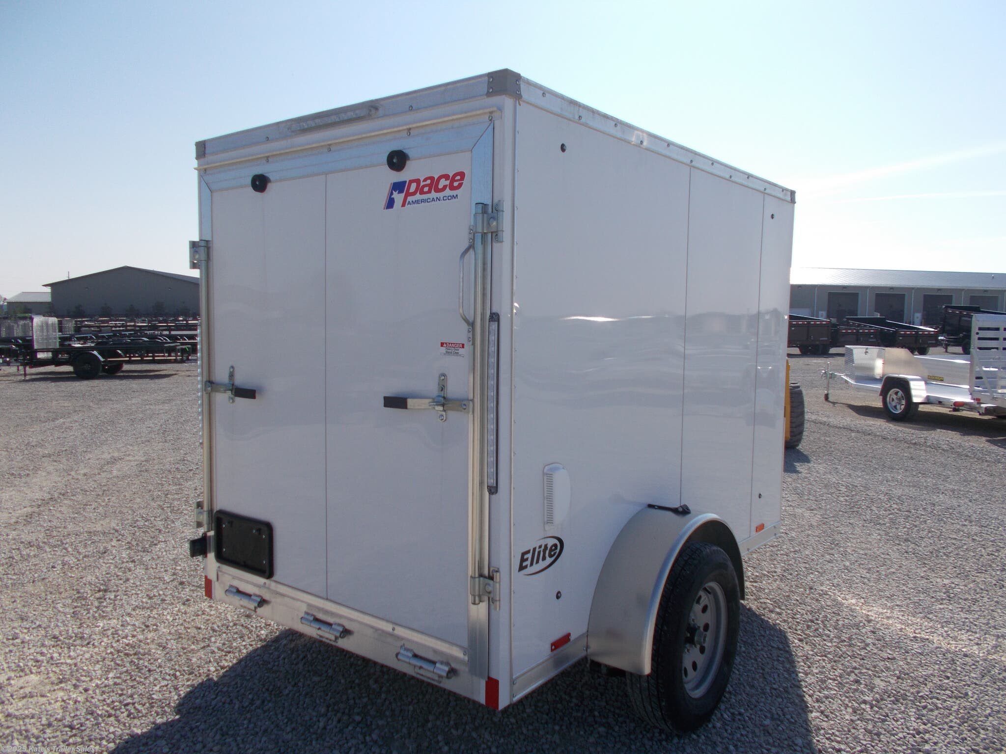 Cargo Trailer 2020 Pace American 5X8 Aluminum Enclosed Cargo Trailer Cargo Trailer 2020 Pace American 5X8 Aluminum Enclosed Cargo Trailer