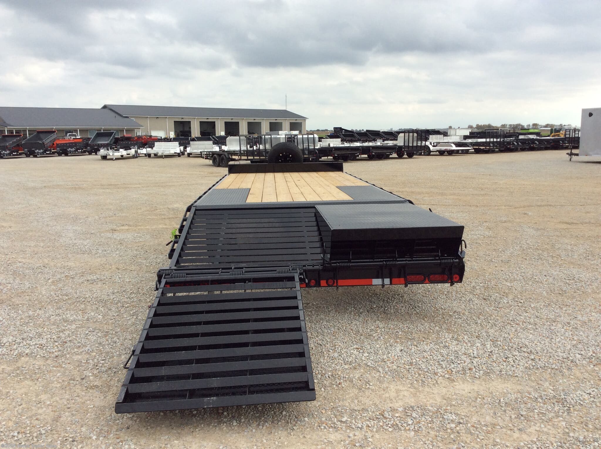 8x24 Deckover/Flat Deck Trailer for sale | New Load Trail 102X24 ...