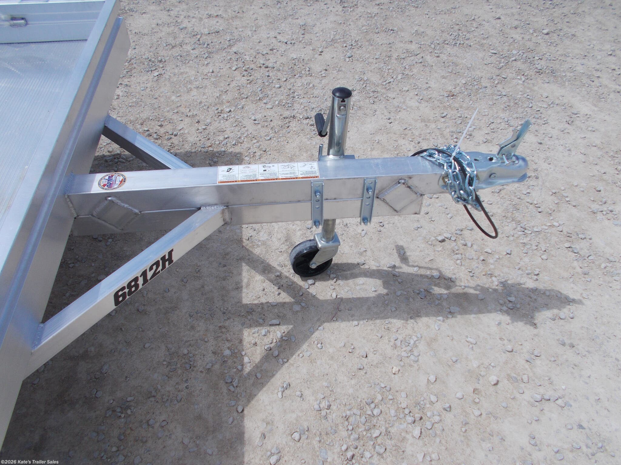 6x12 ATV Trailer for sale | New Aluma 6812H 68X12 Aluminum Utility ...
