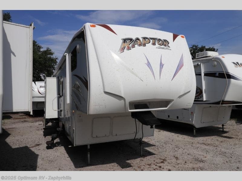 Find complete specifications for Keystone Raptor RVs Here