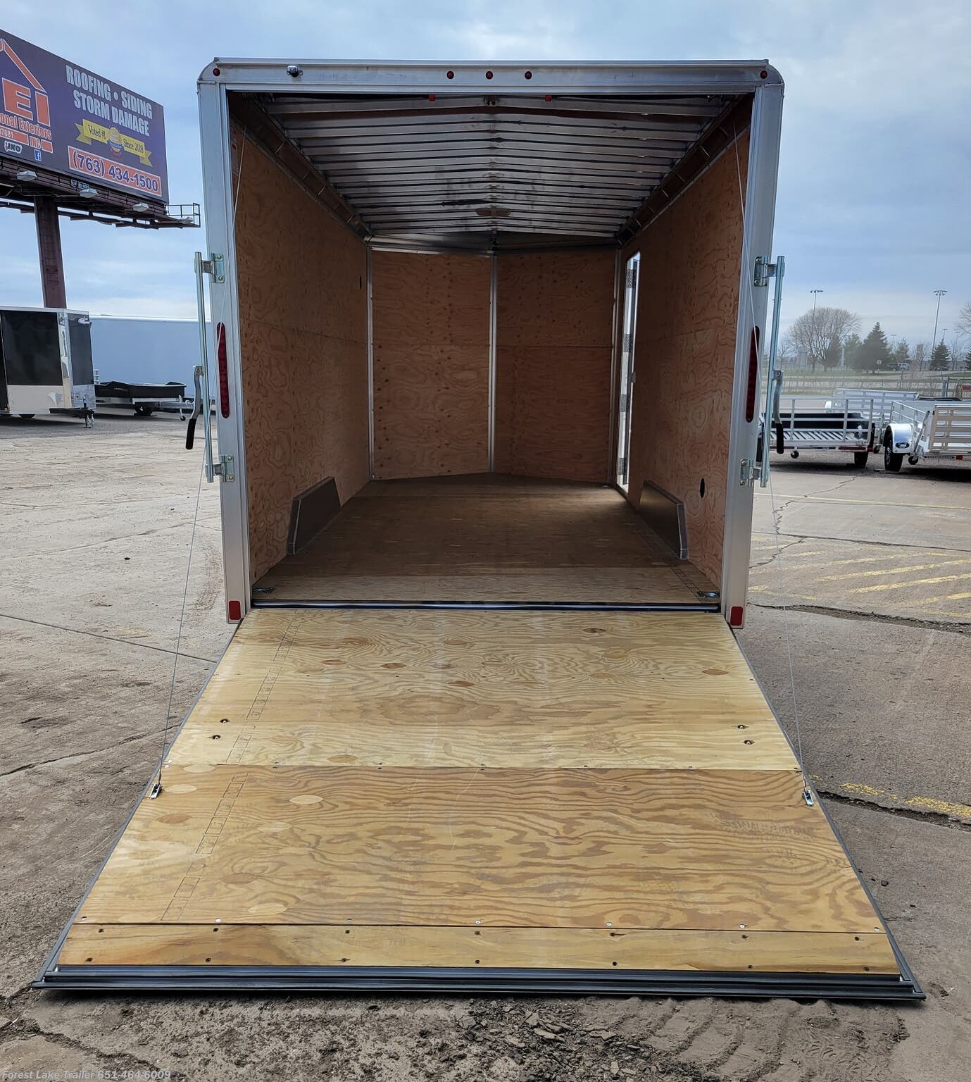 7x16 Cargo Trailer for sale | New Triton Trailers Vault 7.5x16 7'h ...