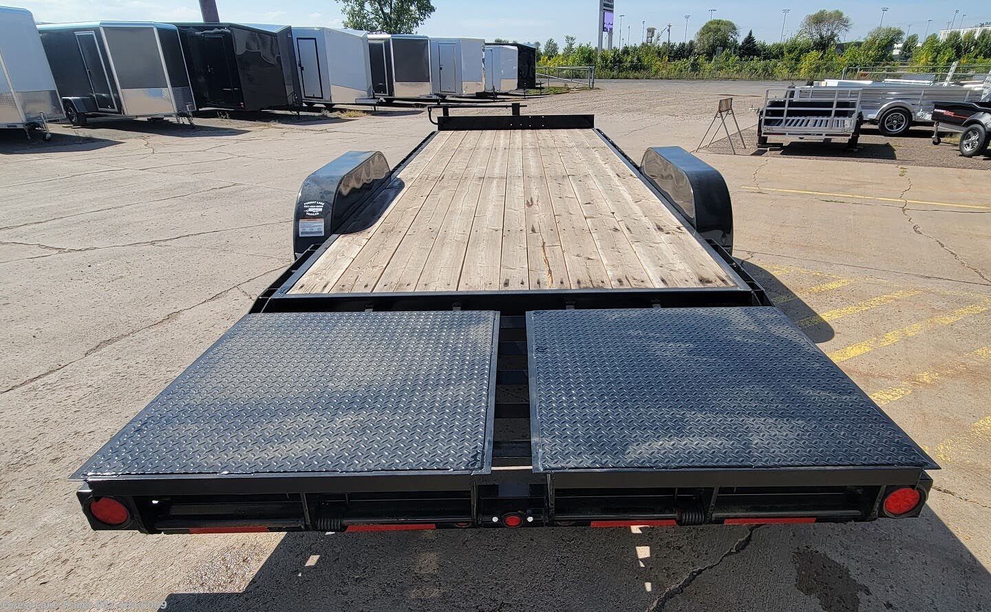 6x20 Equipment Trailer for sale | New ABU 82x22 14K Equipment Trailer ...