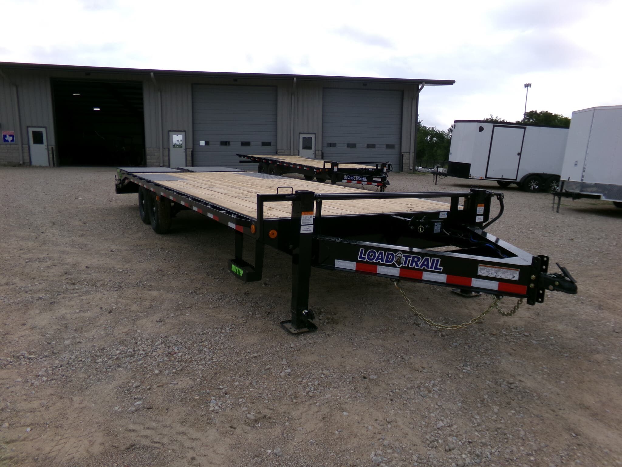 8x25 Deckover/Flat Deck Trailer for sale | New Load Trail 102X25 ...