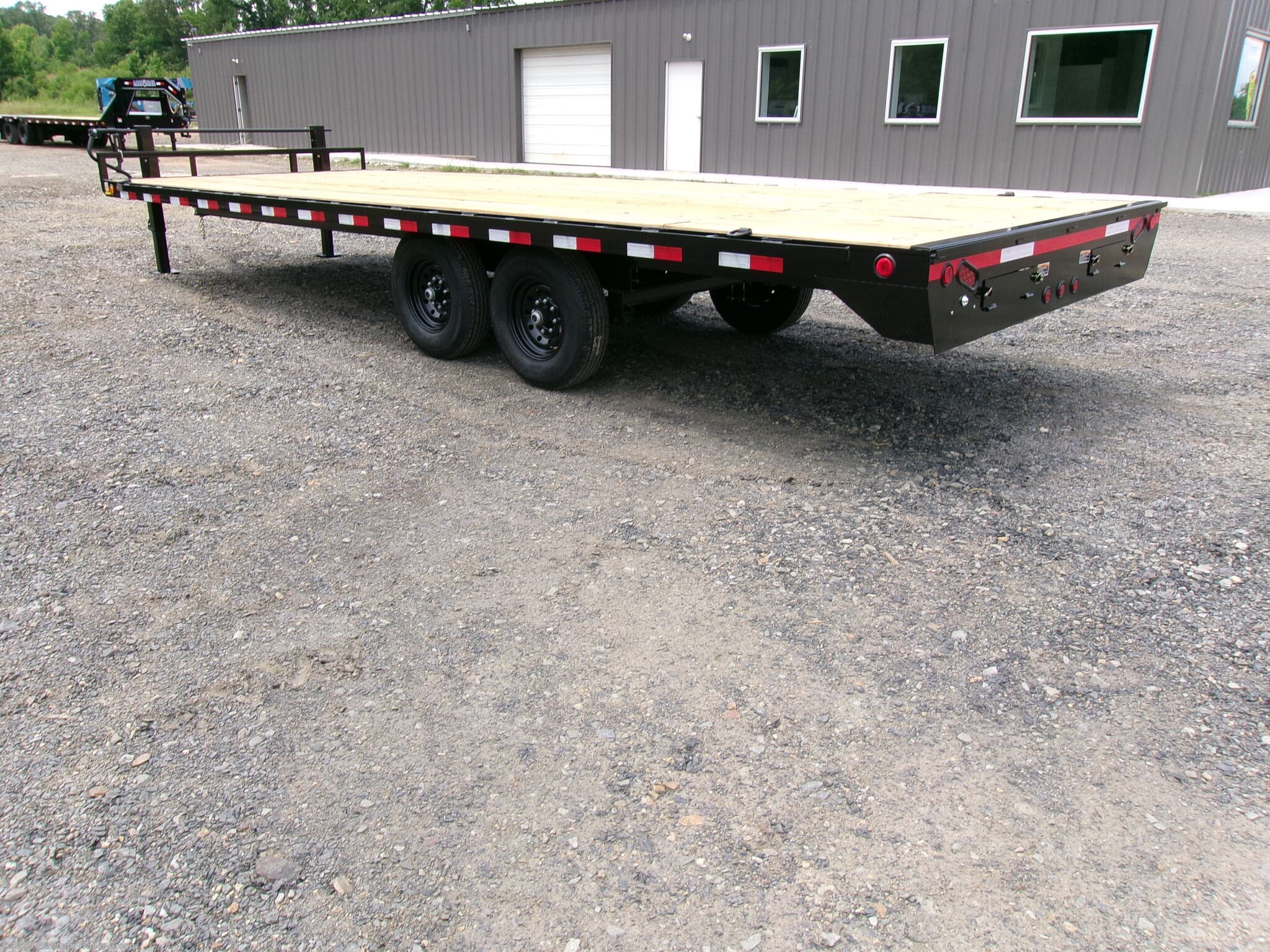 8x24 Deckover/Flat Deck Trailer for sale | New Load Trail 102X24 ...