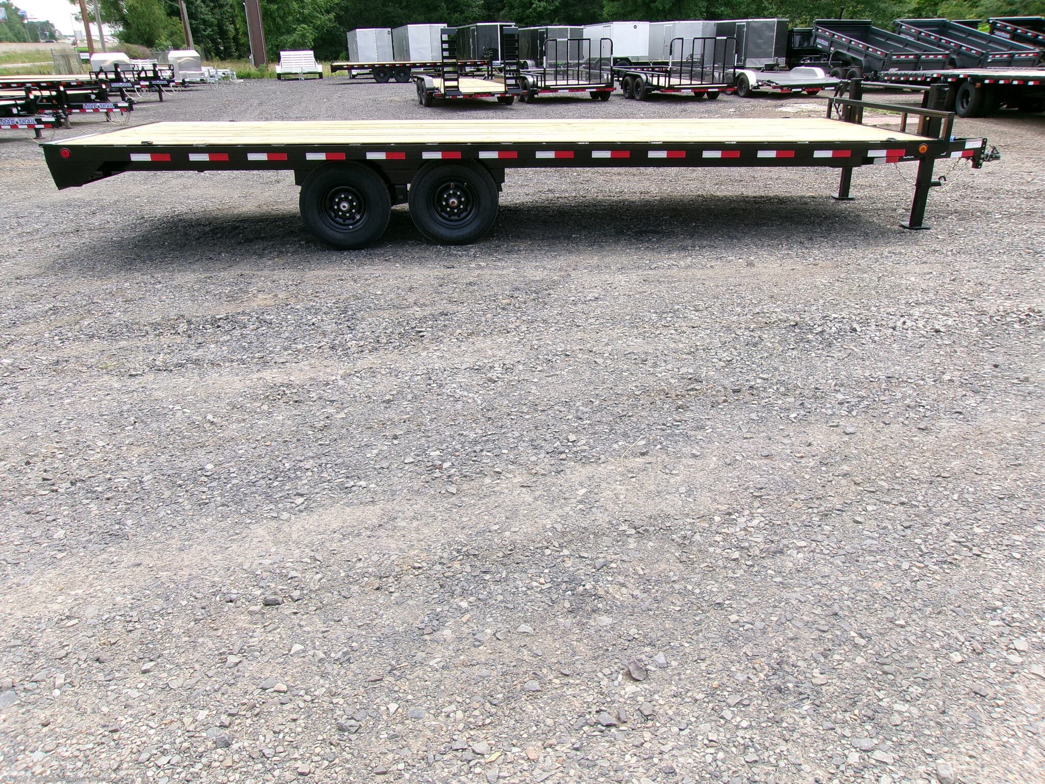 8x24 Deckover/Flat Deck Trailer for sale | New Load Trail 102X24 ...