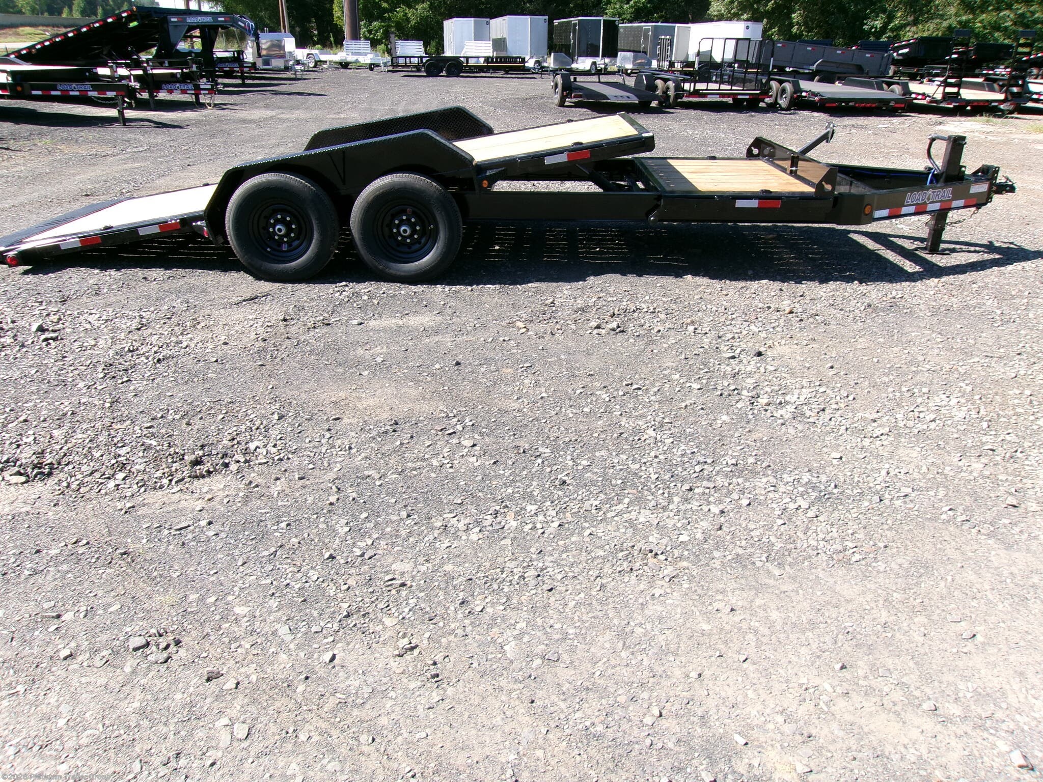 6x20 Tilt Deck Trailer for sale | New Load Trail TH 83" X 20' Tilt-N-Go ...
