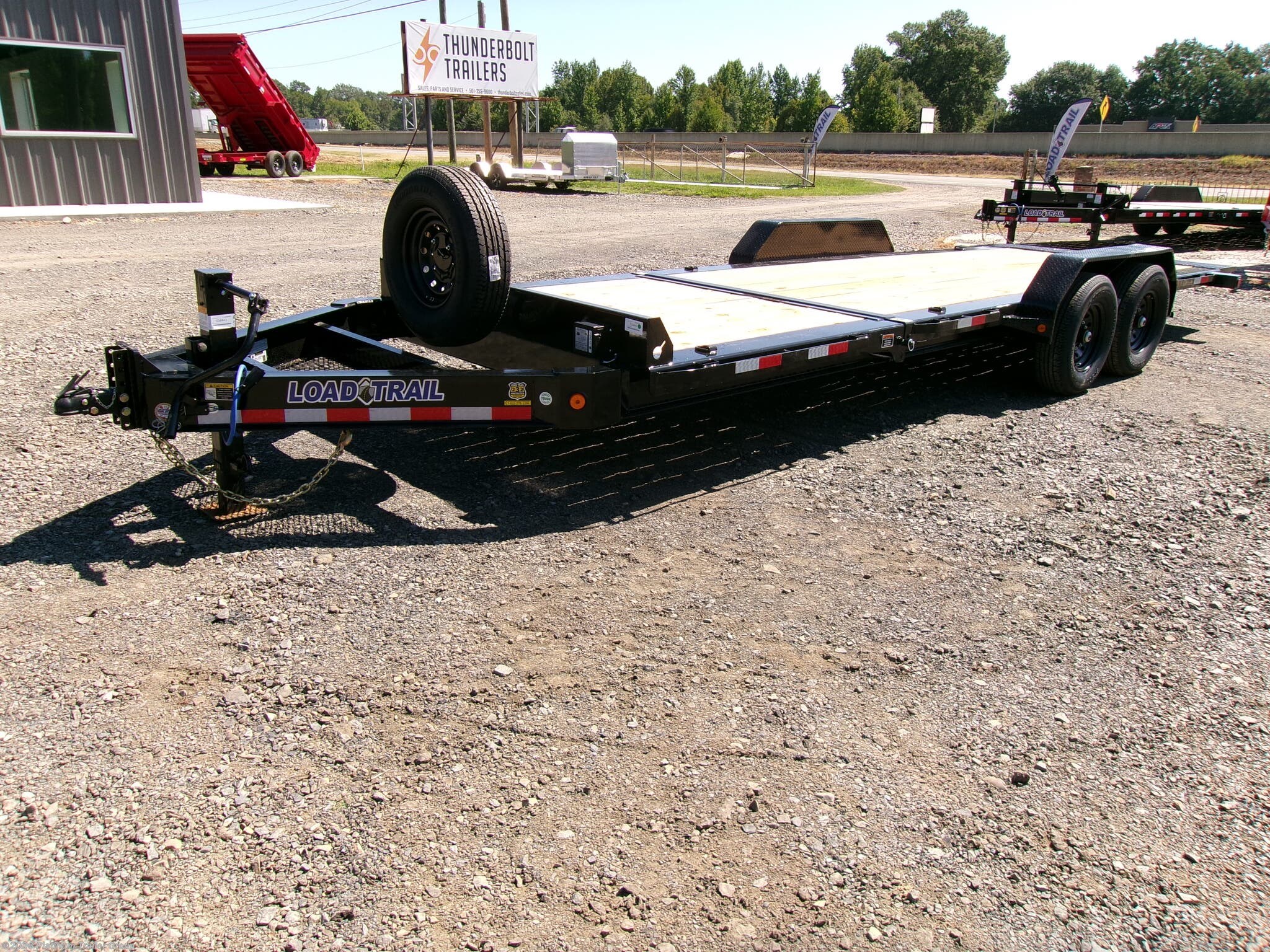 6x22 Tilt Deck Trailer for sale | New Load Trail TH 83" X 22' Tilt-N-Go ...