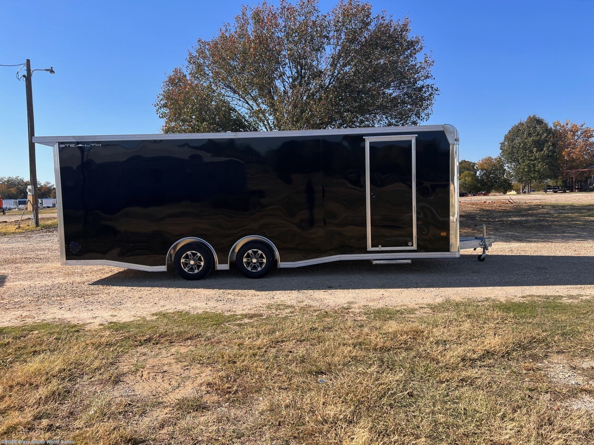 8x24 Cargo Trailer for sale | New Stealth 8.5X24 Aluminum Enclosed Car ...